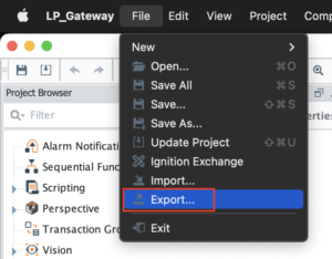 How to import an Ignition project into Ignition Edge - Element8